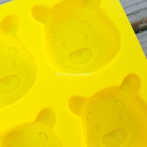 4 Cavity Winnie the Pooh Silicone Mold Bakeware Cake Pastry Candy ...