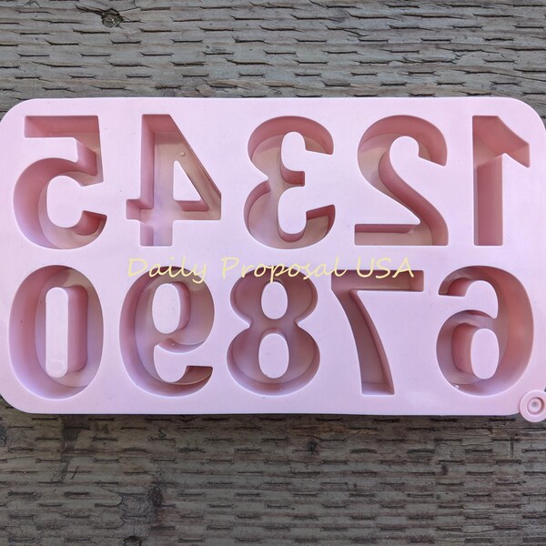 Large Number Tray - Etsy