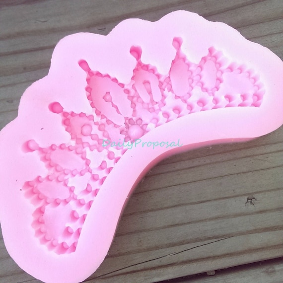 Princess Tiara Queen Crown Silicone Embossing Mold Gum Paste | Etsy