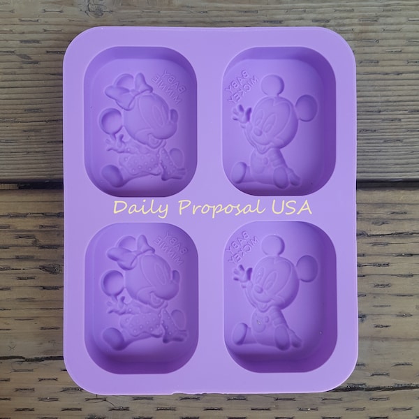 Mickey Mouse Ice Molds - Etsy