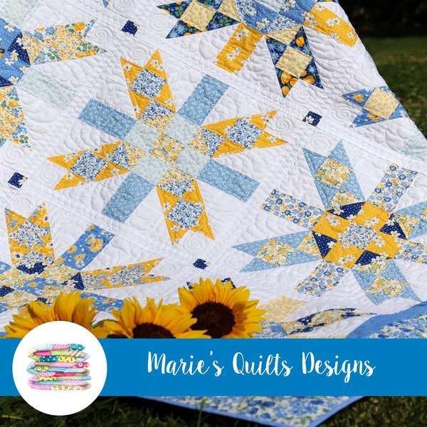 Twin Quilt Pattern - Etsy