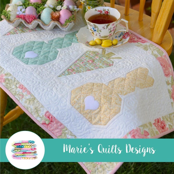 Bunny Table Runner - Etsy
