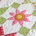 Spring Flower Applique Table Runner Pattern PDF Digital, Block Quilt ...