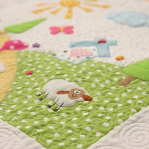 PDF Kids Baby Applique Quilt Pattern, Digital, Animal, Applique, Easy ...