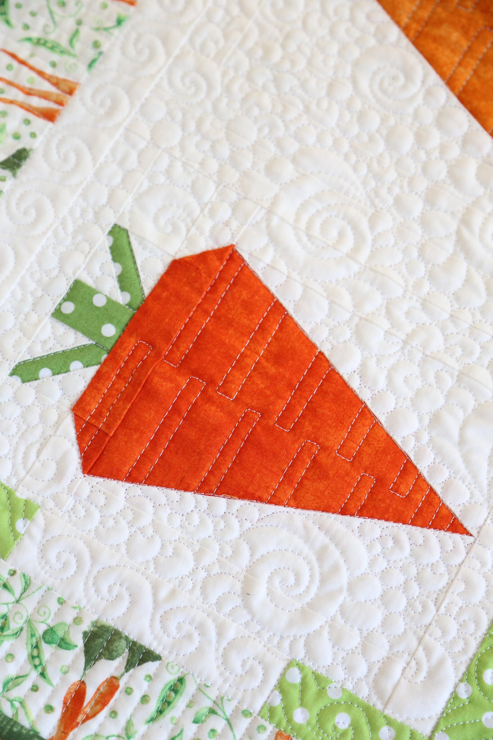 Sweet Carrot Table Runner Pattern PDF Digital, Block Quilt , Easter ...
