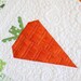 Sweet Carrot Table Runner Pattern PDF Digital, Block Quilt , Easter ...