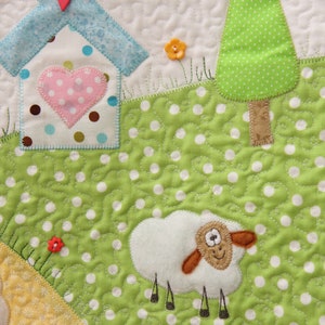 PDF Kids Baby Applique Quilt Pattern, Digital, Animal, Applique, Easy ...