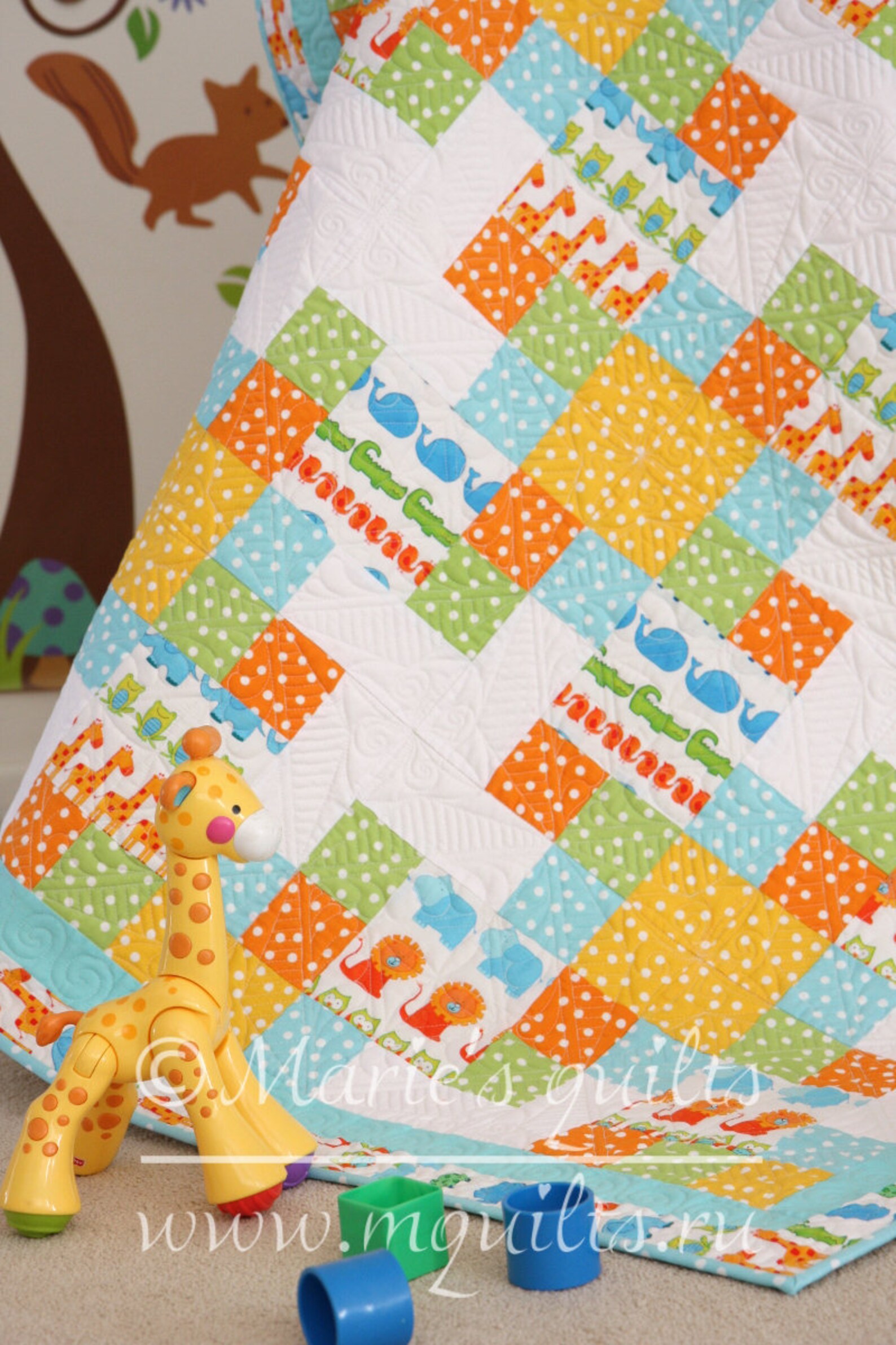 PDF Baby Quilt Pattern, Digital, Kids, Easy, Simple, Baby, Tutorial - Etsy