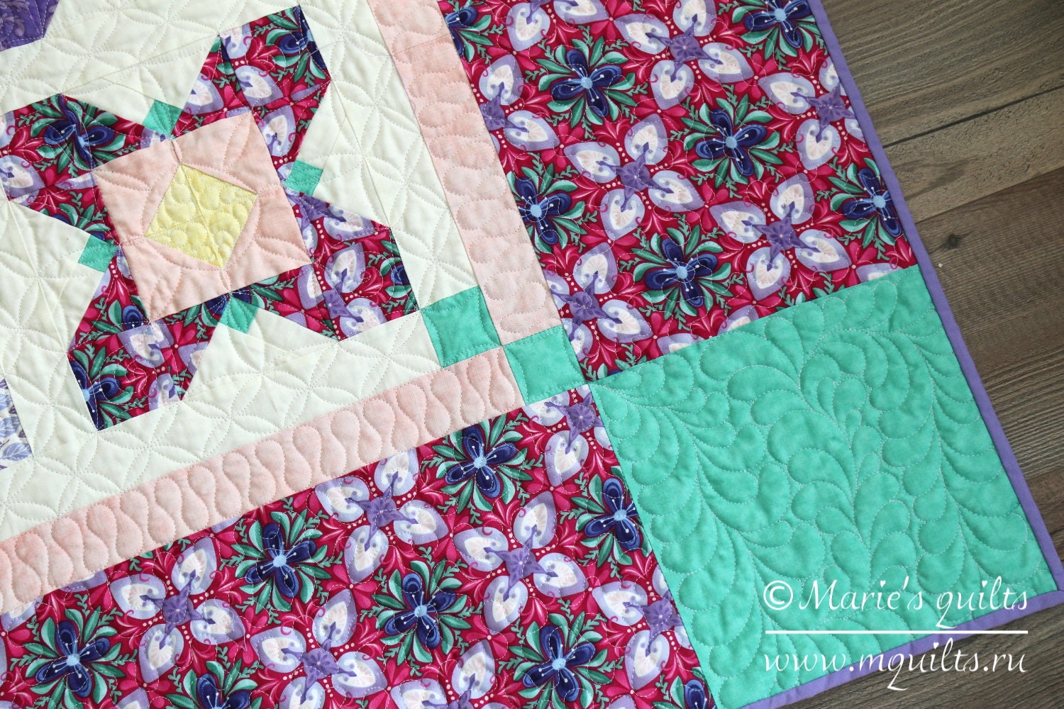 PDF Star Quilt Pattern, Digital, Easy, Floral, Simple, Tutorial - Etsy