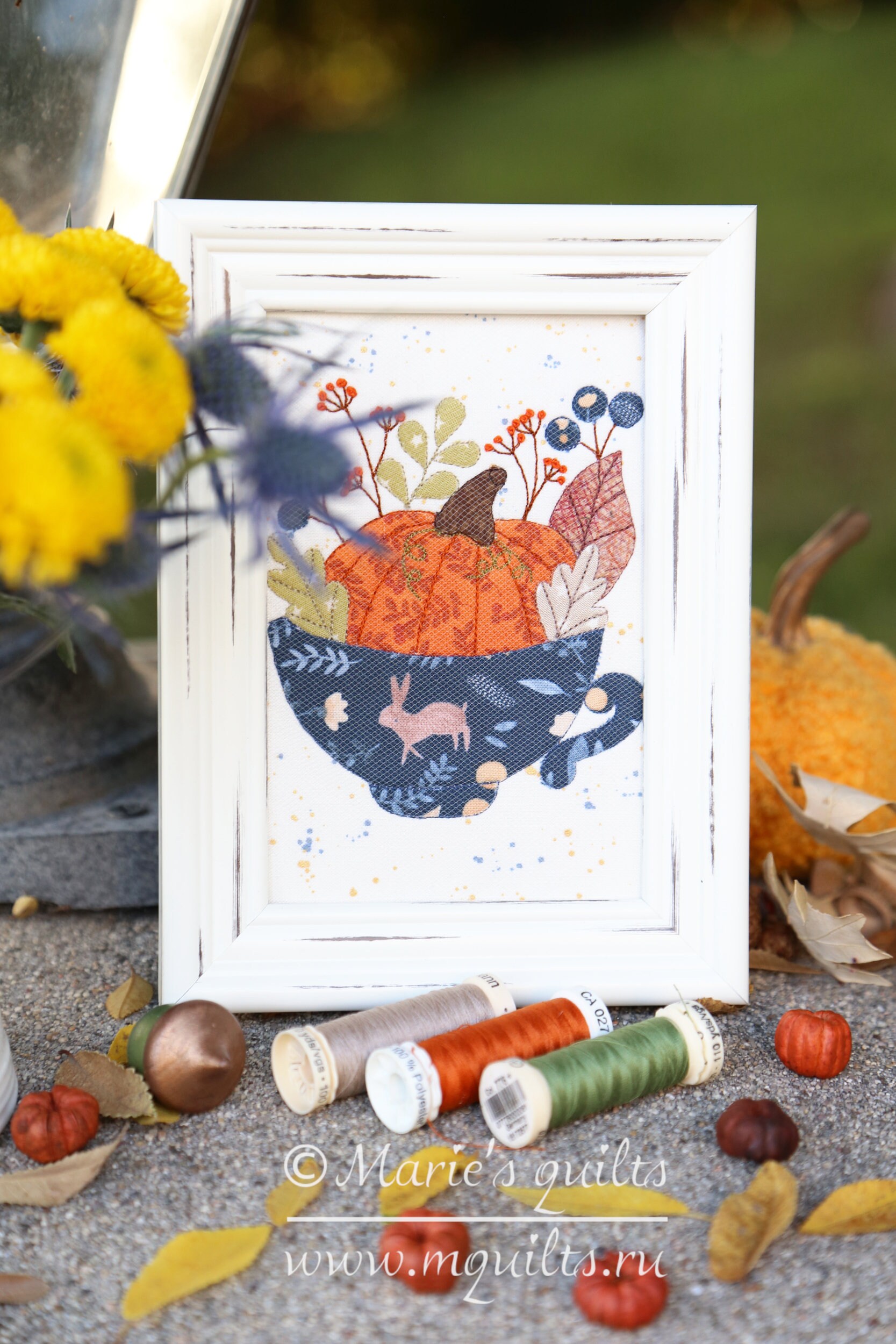 Fabric Postcard PDF Digital Quilt Block Applique Sewing Pattern ...