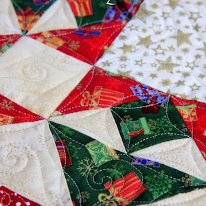 PDF Christmas Star Block Quilt Pattern, Digital, Easy, Simple, New Year ...