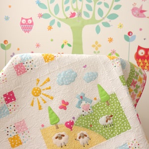 PDF Kids Baby Applique Quilt Pattern, Digital, Animal, Applique, Easy ...