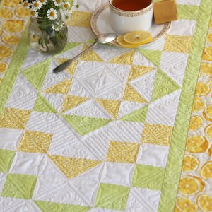 Summer Easy Table Runner Pattern PDF Digital, Star Block Quilt, Table ...