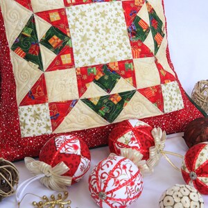 PDF Christmas Star Block Quilt Pattern, Digital, Easy, Simple, New Year ...