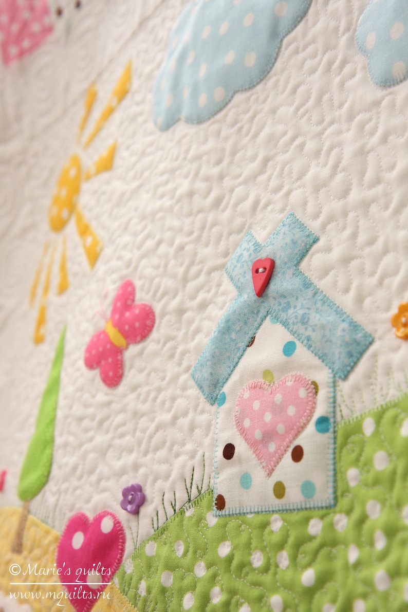 PDF Kids Baby Applique Quilt Pattern Digital Animal | Etsy