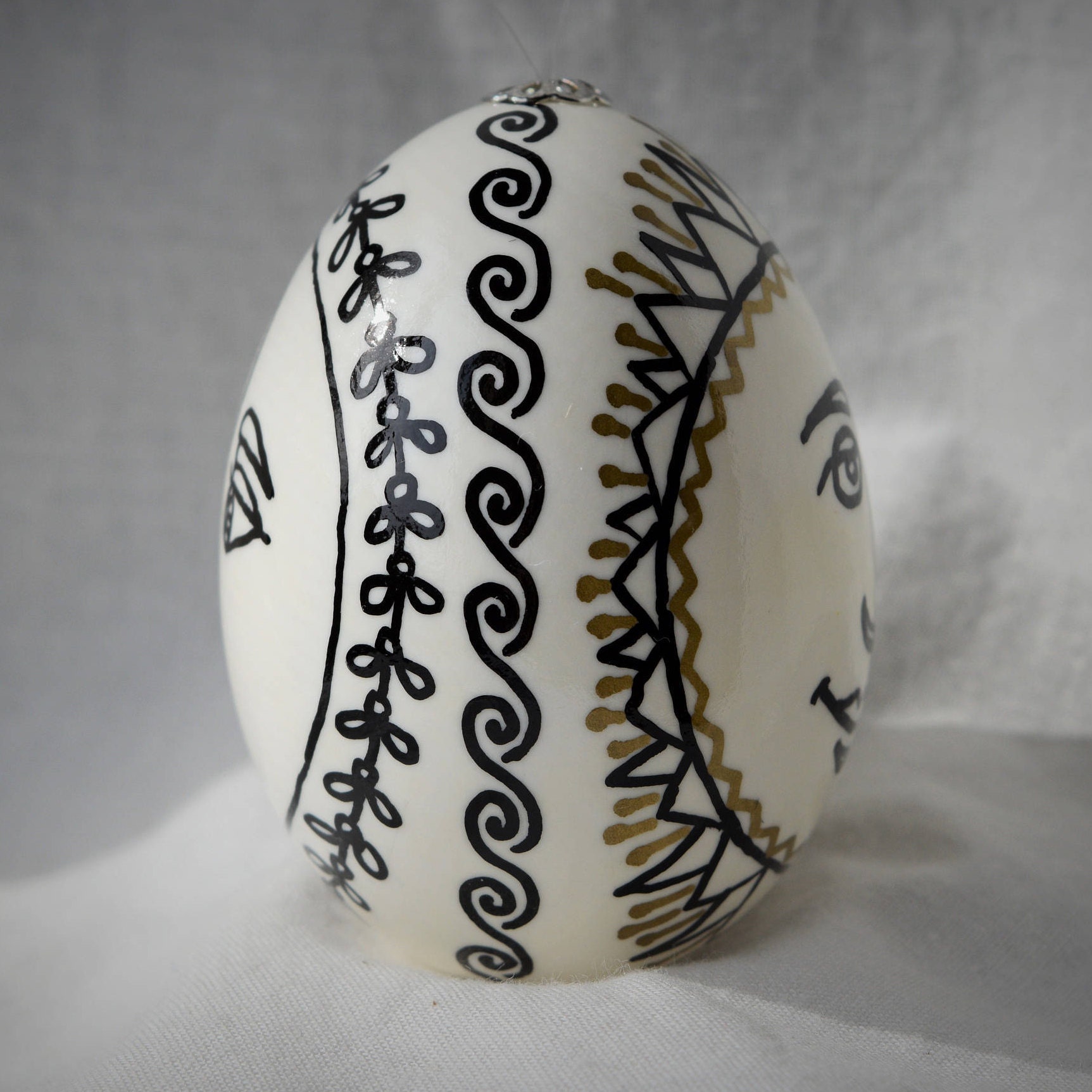 Duck Egg Art. Mehndi Henna Design. Sun and Moon Reminiscent of - Etsy