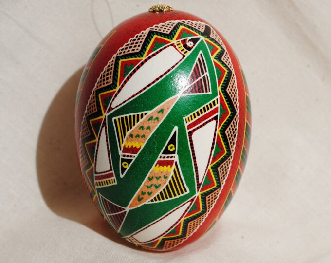 Goose Egg Pysanky-ukrainian Easter Egg-pisanki-easter Egg-easter ...