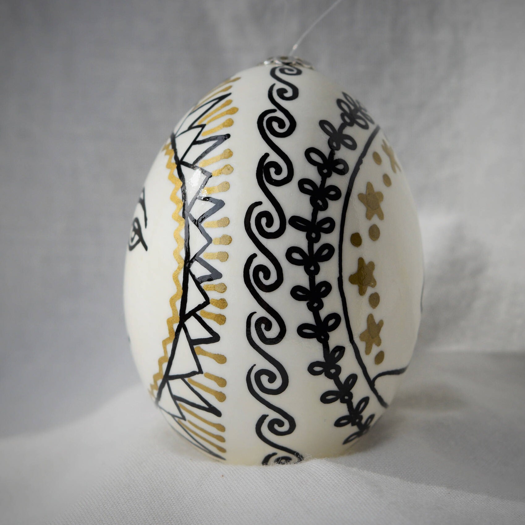 Duck Egg Art. Mehndi Henna Design. Sun and Moon Reminiscent of - Etsy