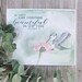 Hummingbird Watercolor Bible Verse Art Print | Ecclesiastes 3:11 - Etsy