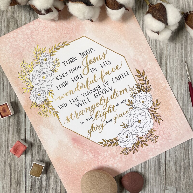 Lettering Lyrics - Etsy