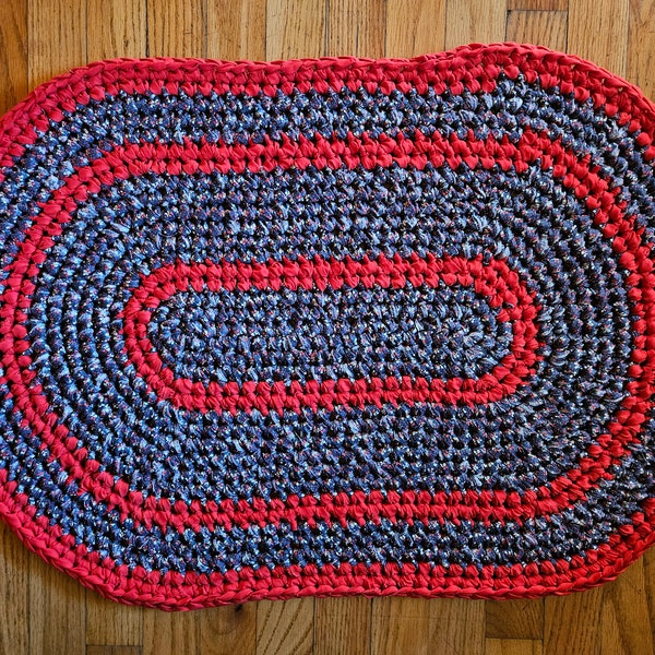 Country Rag Rug - Etsy