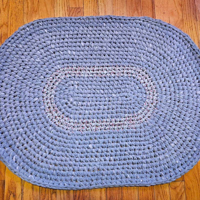 Cotton Crochet Rug - Etsy