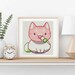Dango Cat Cross Stitch - Etsy