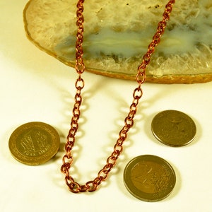 Handmade Pure Copper Chain Lenght 20''-22''-24''-30'' / 50-56-61-76 Cm ...