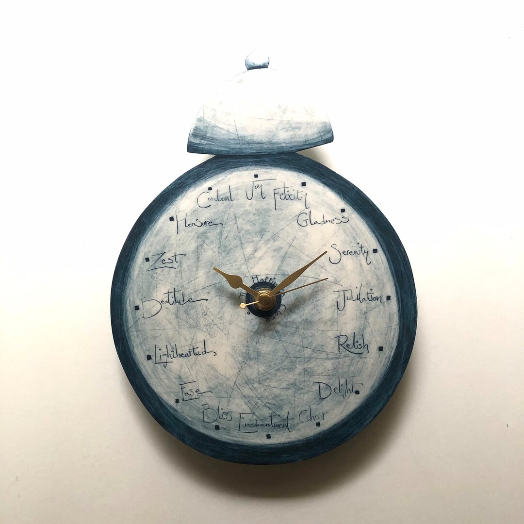 The Happiness Clock - Etsy