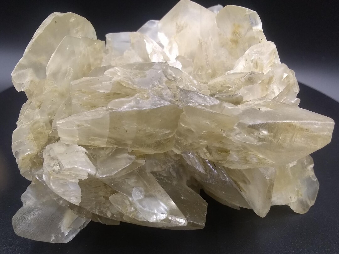Rare Gypsum Var Selenite Crystal Cluster Rare Formation Collector ...