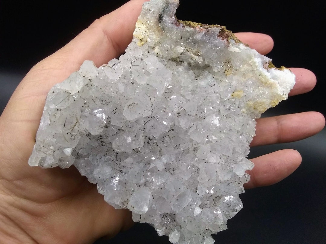 Goethite Needle Inclusion Quartz Cluster Goethite Hair Inclusion Quartz ...