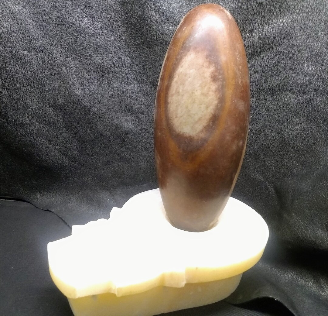 6.5 XL Shiva Lingam Crystal With Dolomite Yoni Stand - Etsy