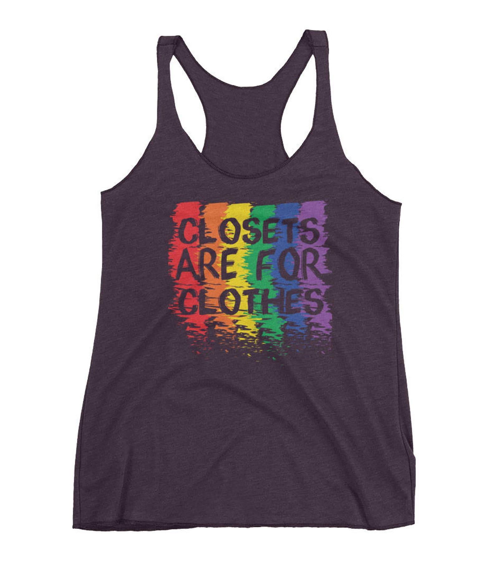 LGBT Gay Pride Shirt Closets Are for Clothes - Rainbow - Gay Pride ...