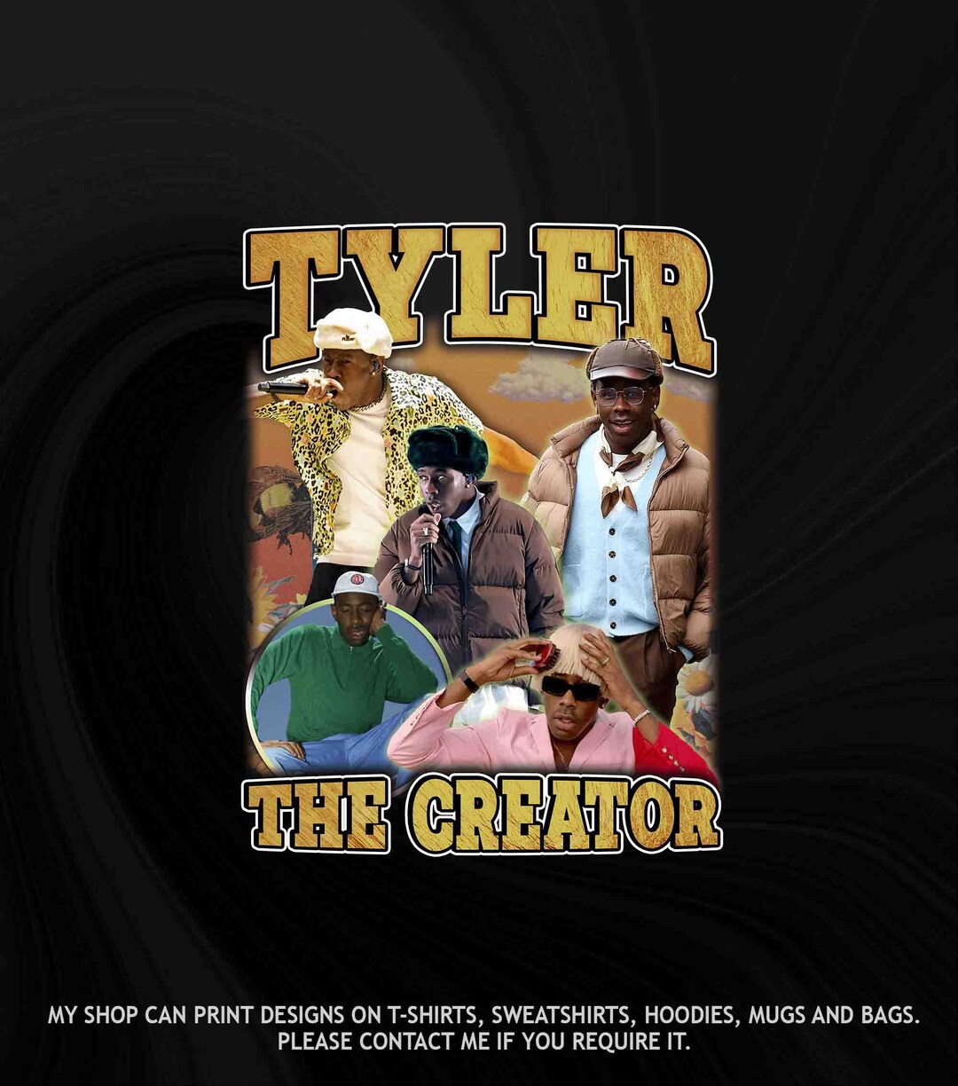 Vintage Tyler the Creator Png, Tyler the Creator Rap Singer Digital ...