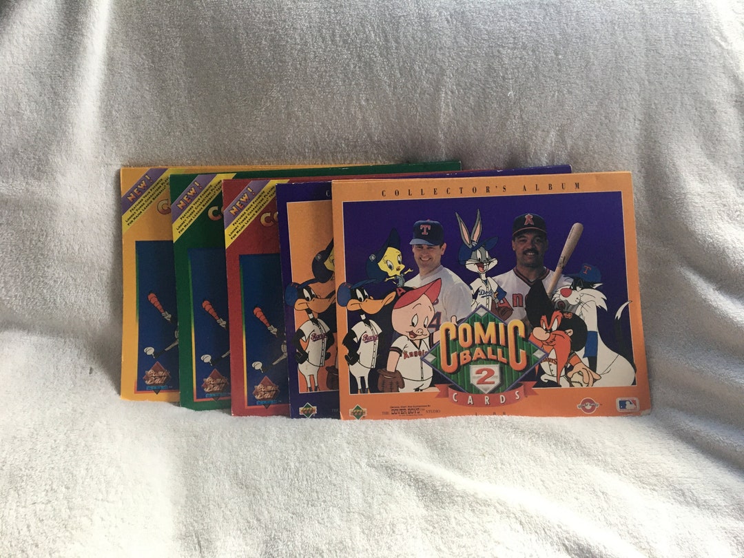 Vintage Looney Toons Ball Cards Series 1 Sets/ Looney Toons Baseball ...