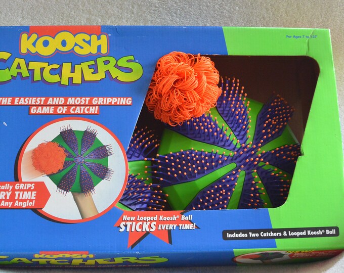 Original Vintage Koosh Catchers Ball Toss Game - Etsy