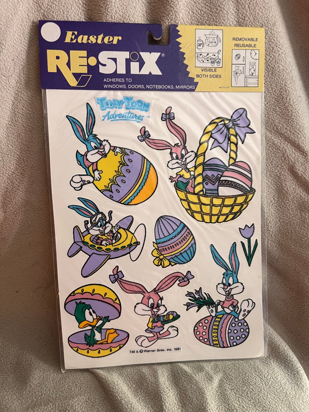 Tiny Toons Decals/ Looney Tunes/ Cartoon/ Rabbits/ Easter Decor/ Easter ...