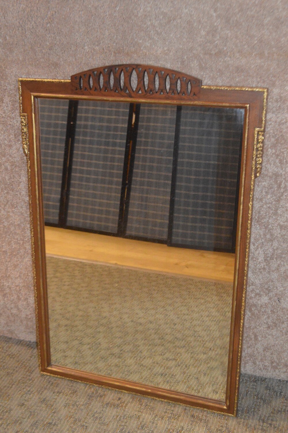 Vintage John Stuart Wall Mirror W/gold Highlights - Etsy