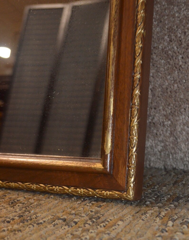 Vintage John Stuart Wall Mirror W/gold Highlights | Etsy