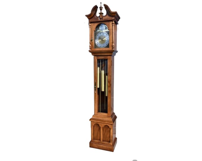Vintage Cornwell Tempus Fugit Wood Grandfathers Clock - Etsy