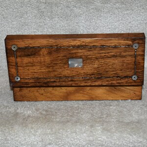 Antique Rosewood Rectangular Trinket Box W/mother of Pearl Inlay - Etsy