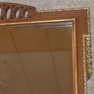 Vintage John Stuart Wall Mirror W/gold Highlights - Etsy