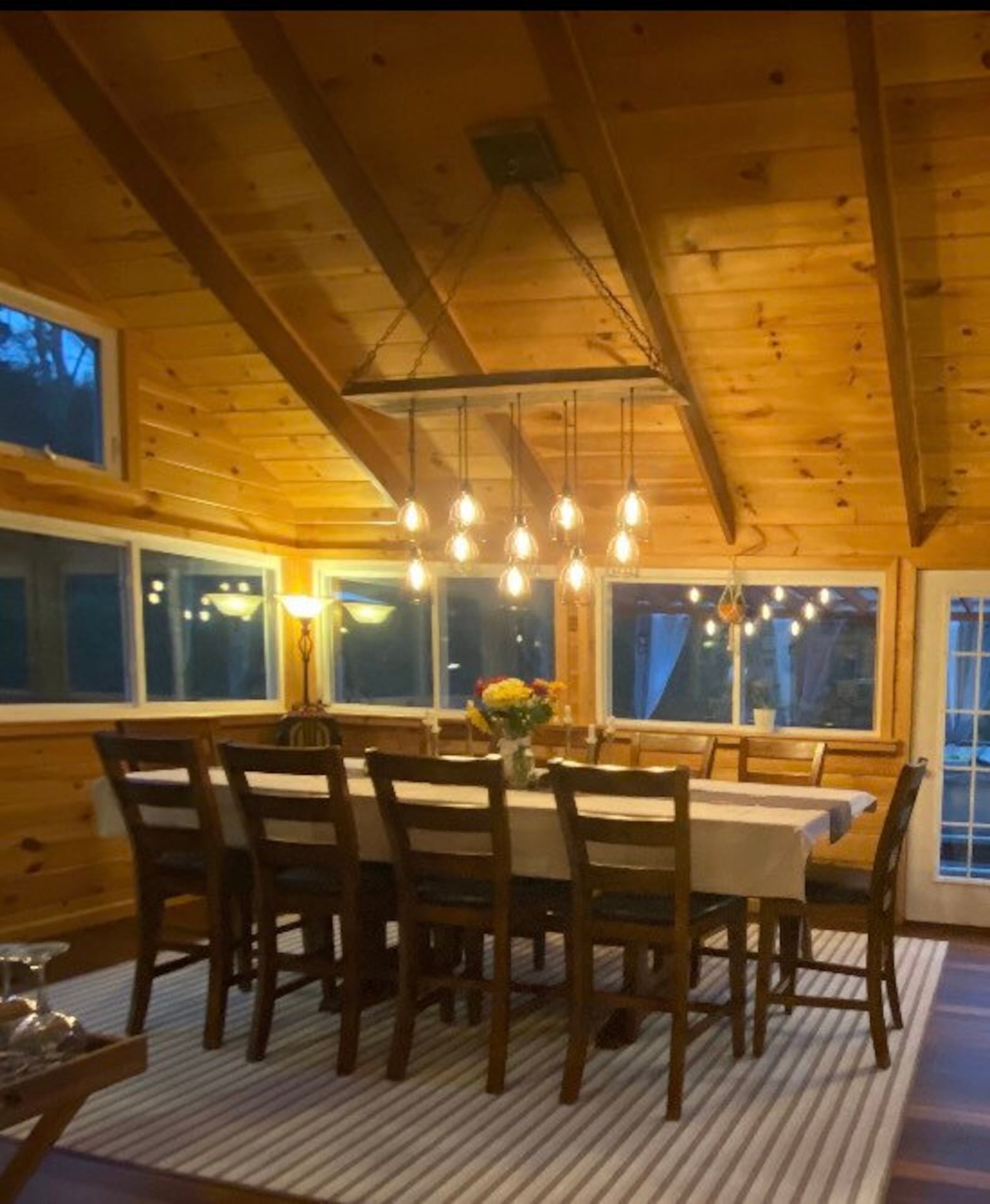 THE KIT Rustic Vaulted Ceiling Light Hang Chain and Canopy Kit - Etsy