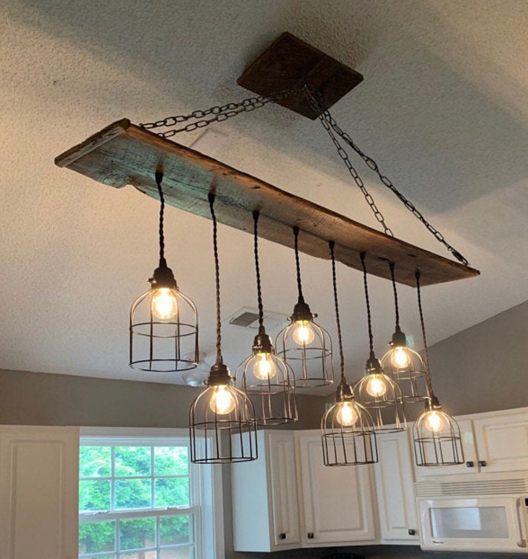 THE KIT Rustic Vaulted Ceiling Light Hang Chain and Canopy Kit - Etsy