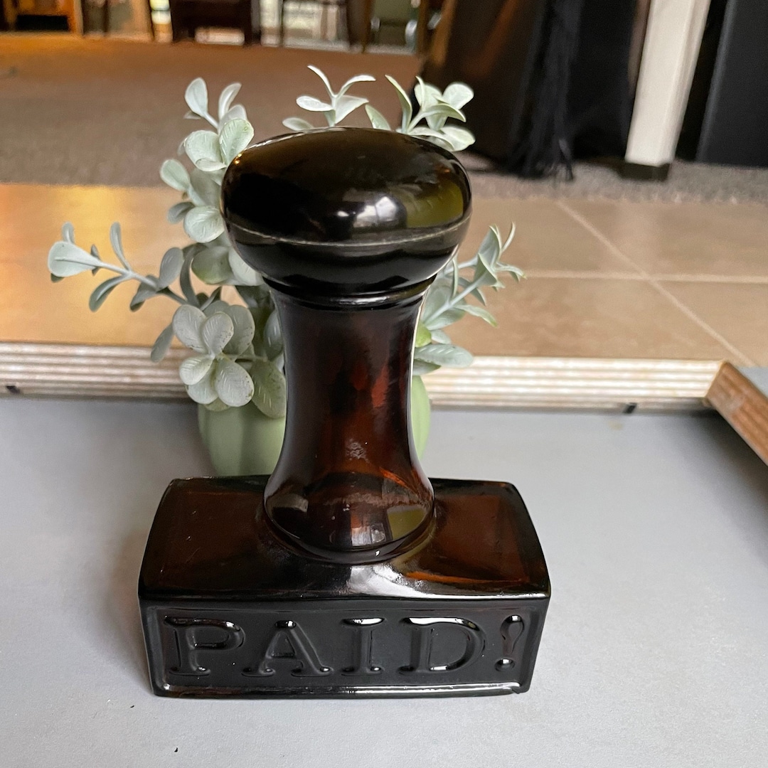 Avon Stamp Decanter | Windjammer Aftershave - Etsy