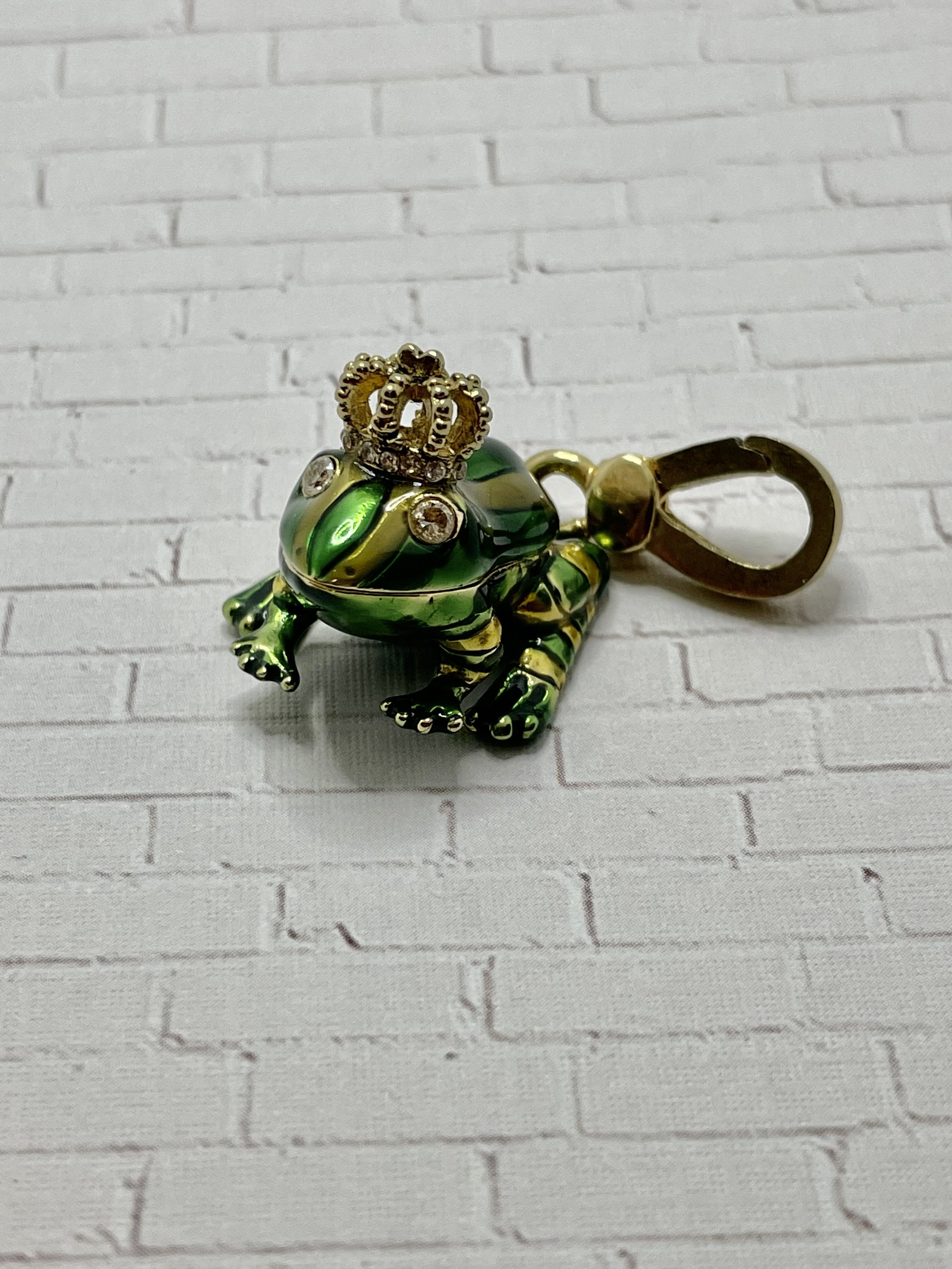 Vintage Frog Prince Juicy Couture Locket Charm Retro Juicy Couture ...
