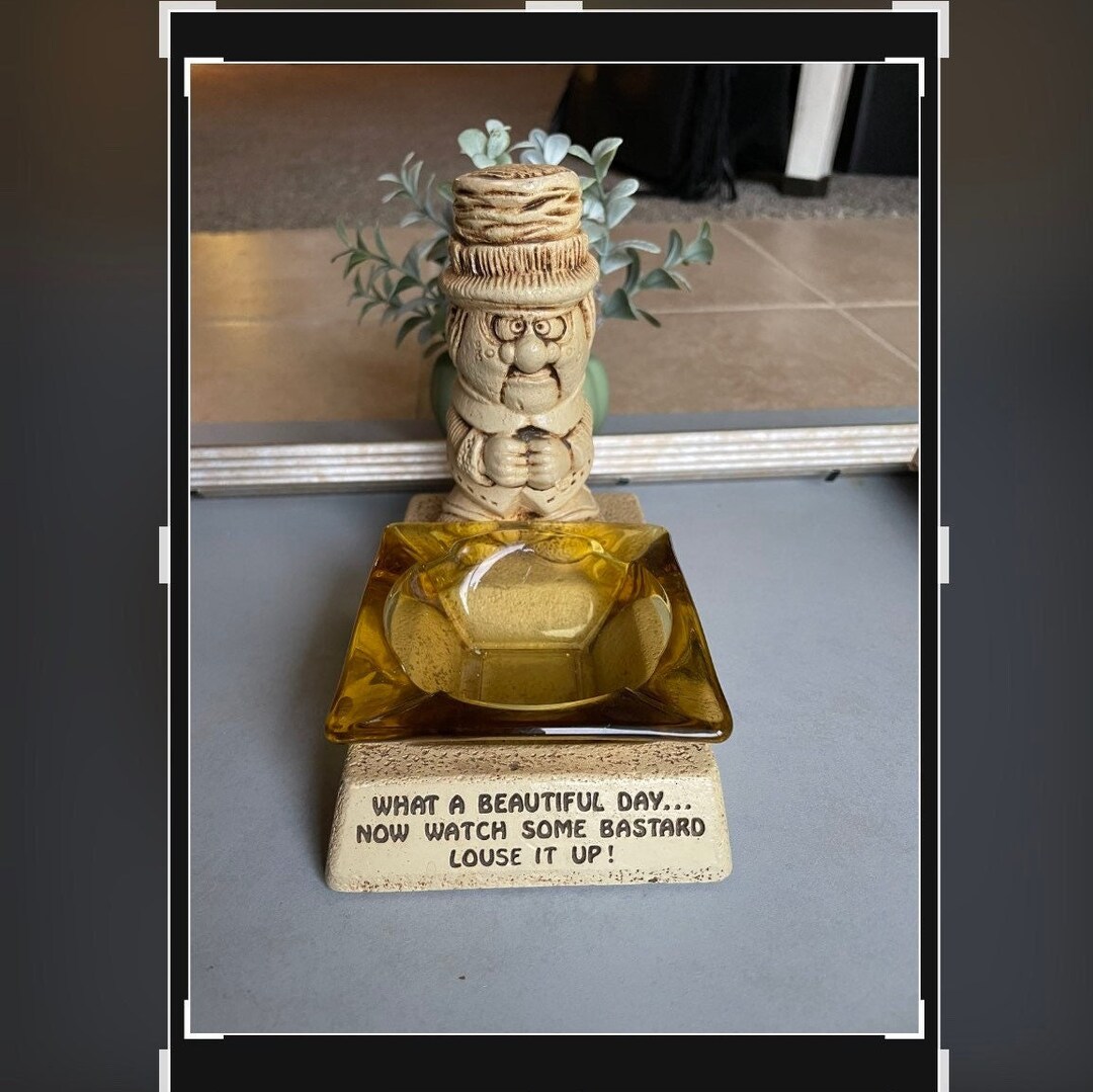 Paula Figurine | Comical Resin Ashtray | Paula Comic Figurine W/ashtray ...