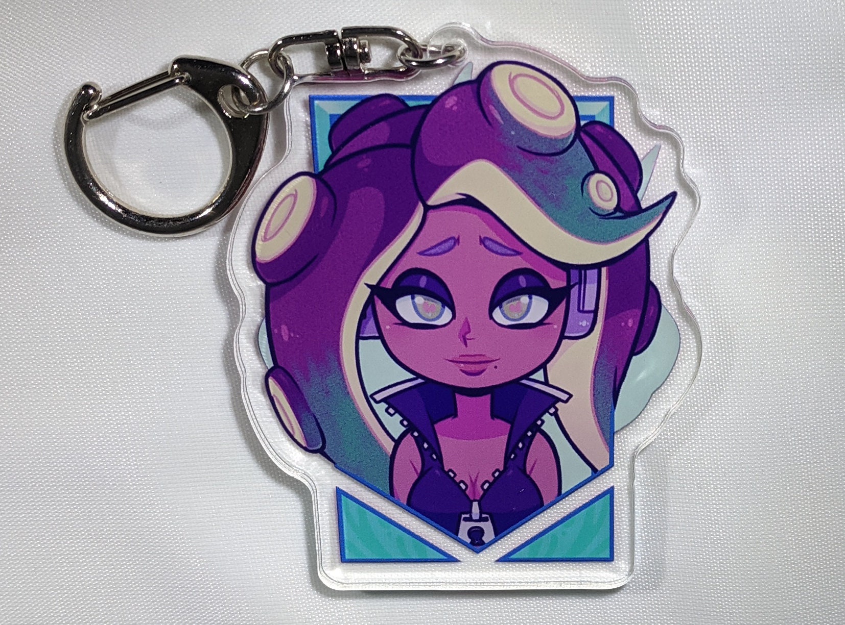 3 Splatoon 2 Marina & Pearl Double Sided Keychain - Etsy