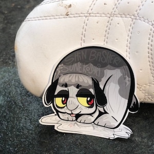 Sunekosuri - Shin Basher - Yokai Sticker - Etsy