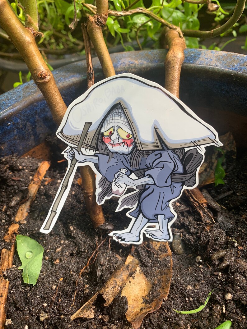 Oshiroi-baba - 白粉婆 - [yokai] - Etsy